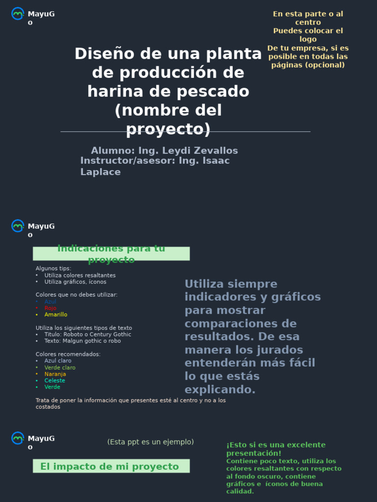 Formato Presentacion | PDF | Color