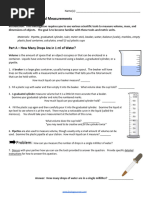 Science Lab: Measuring Volume | PDF | Volume | Physical Quantities