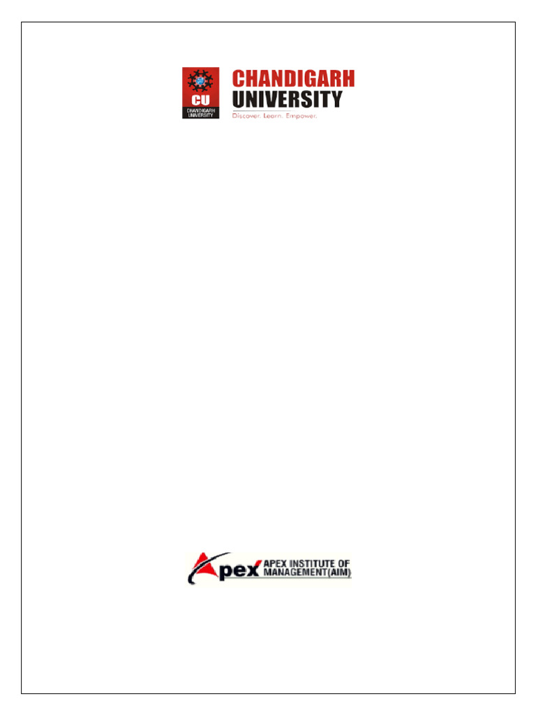 Capstone Project Report Format (MBA) | PDF | Digital Marketing | Business