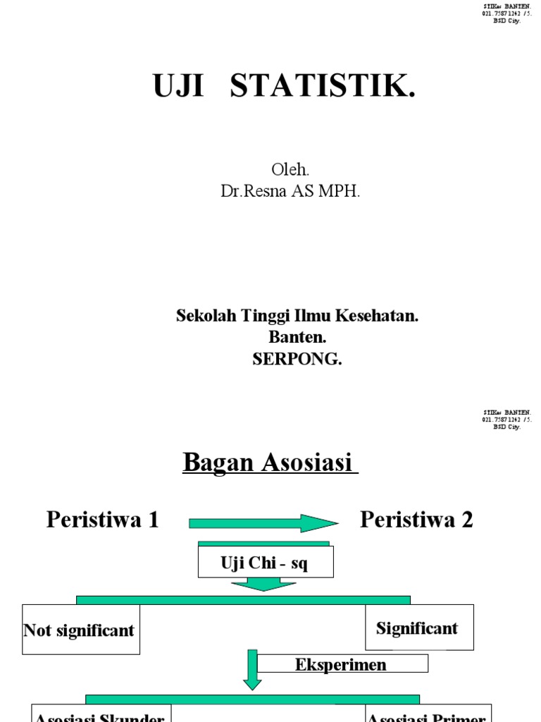 Uji Statistik | PDF