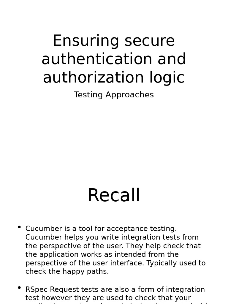 Happy Path Testing in Request Tests | PDF | Unit Testing | Software ...