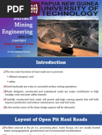 Haul Road Design and Maintenance Guide | PDF | Road | Tire
