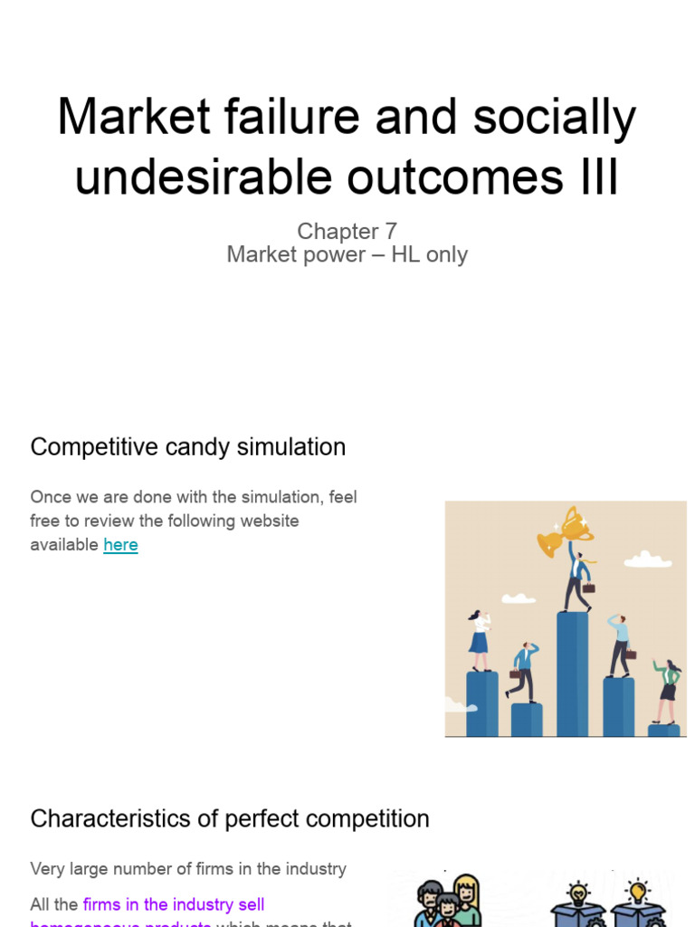 Market Failure and Socially Undesirable Outcomes III | PDF | Monopoly ...