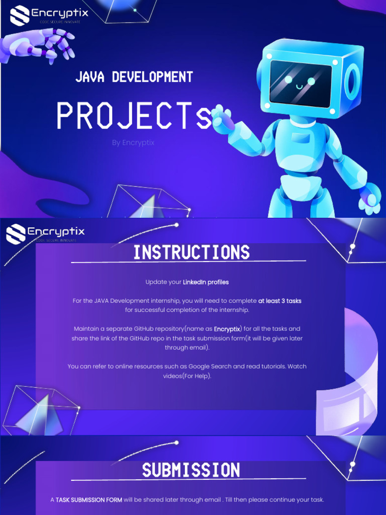 JAVA Internship Tasks | PDF | Automated Teller Machine | Computing