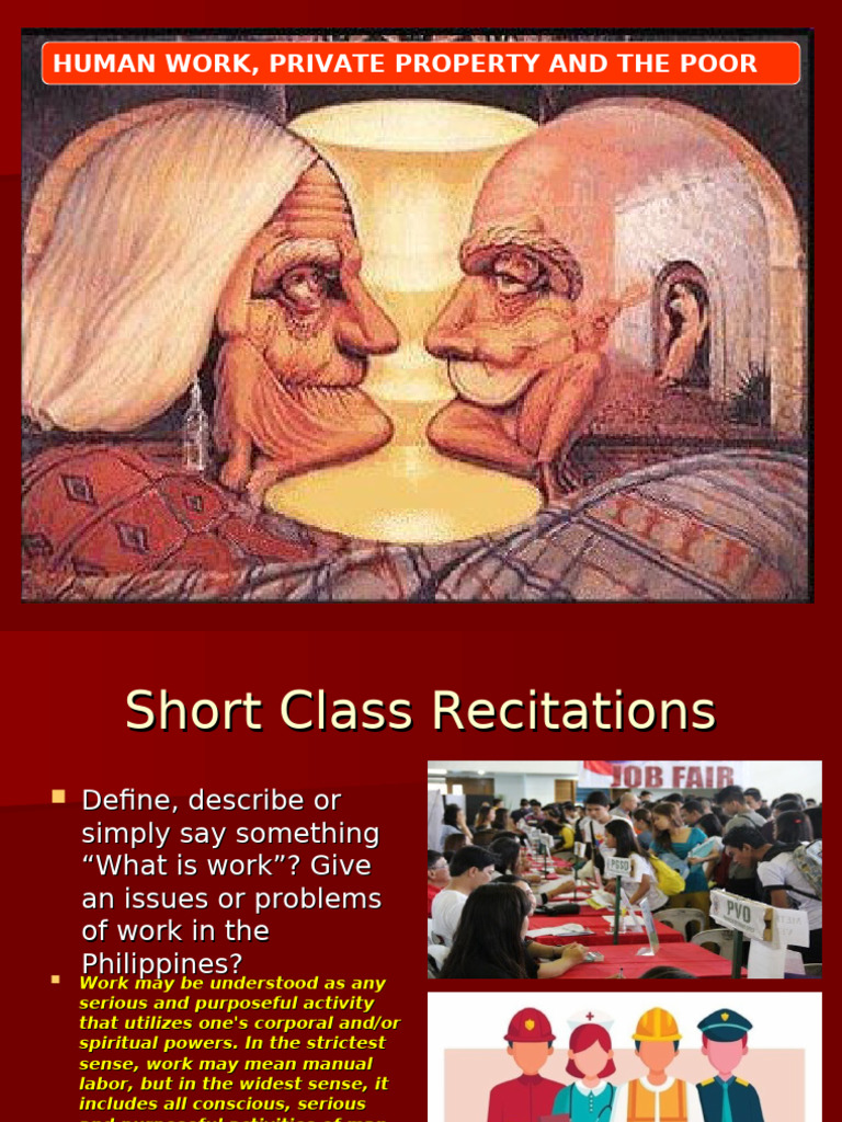Human Work, Property, and Poverty Insights | PDF | Property | Empowerment