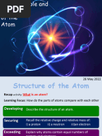 Atomic Structure Questions | PDF | Atoms | Chemistry