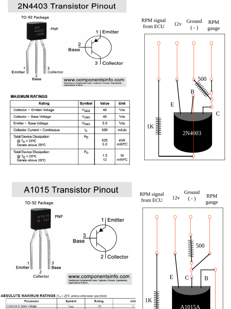RPM Signal Wiring Diagram Guide | PDF