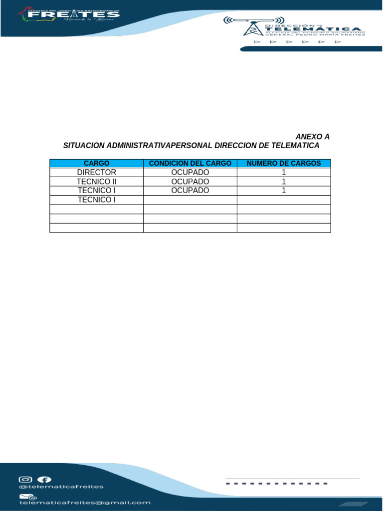 Direccion de Telematica | PDF