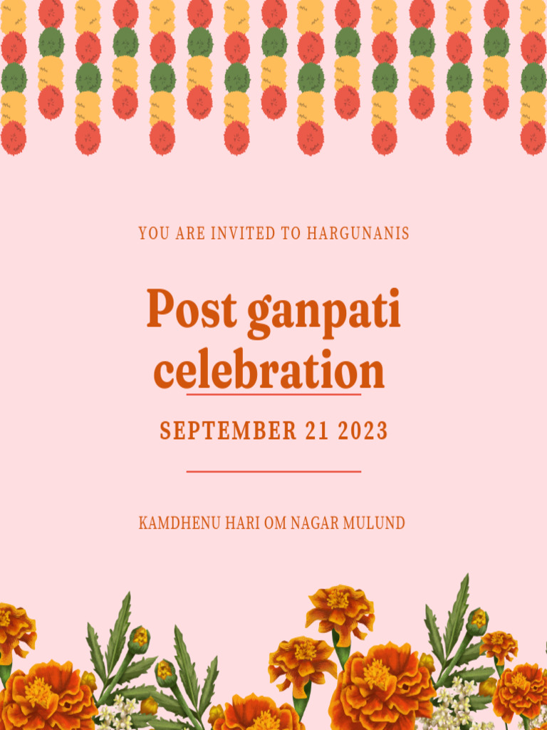 Pink and Orange Floral Sangeet Ceremony Invitation_20230920_220343_0000 ...