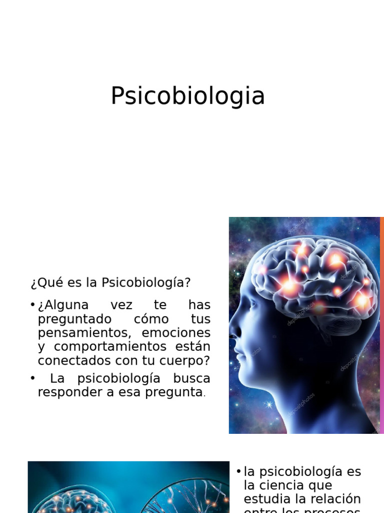 Psicobiologia | PDF | Neurociencia conductual | Mente