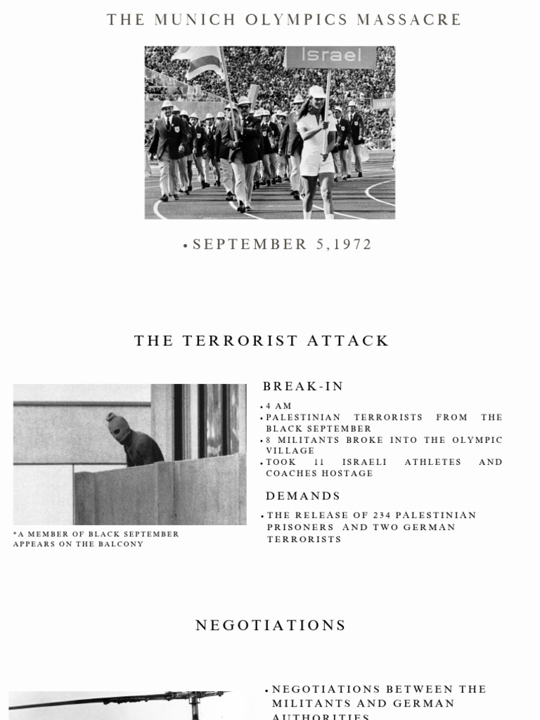 the Munich Olympics massacre | PDF