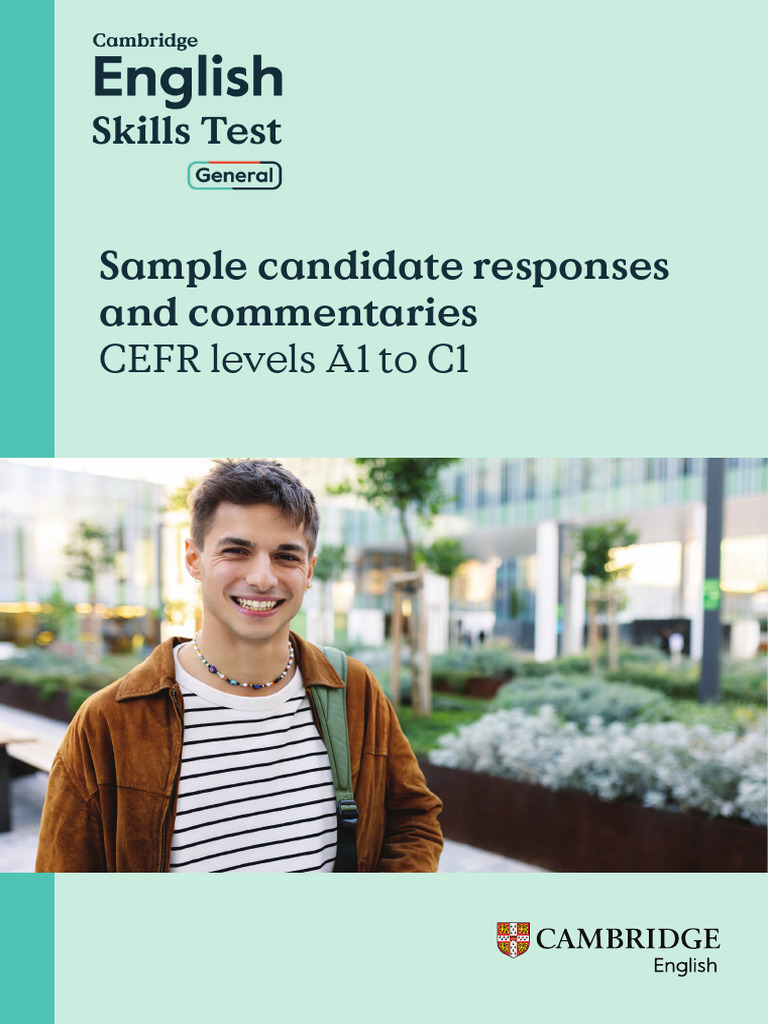 CEFR Writing Samples: A1 to C1 | PDF | Ellipsis | Word