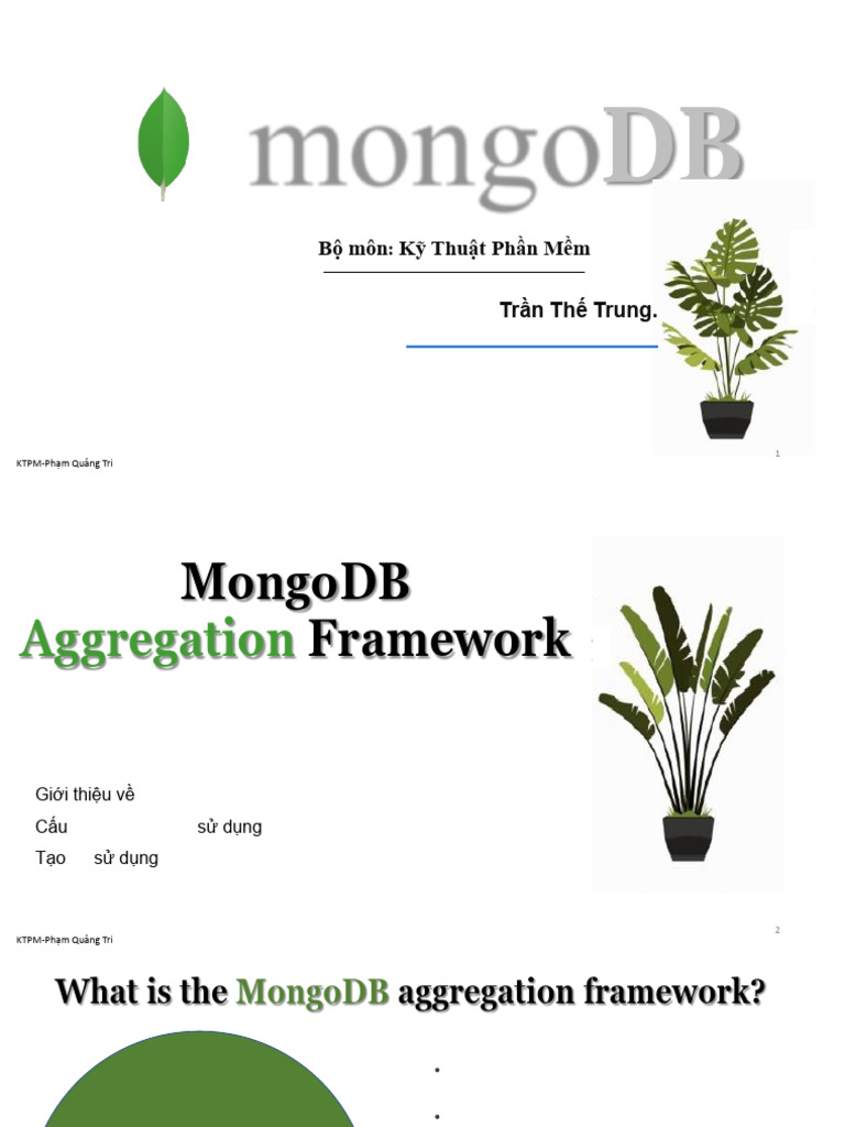 4 - MongoDB Aggregation Framework | PDF | Mongo Db | Computer Programming