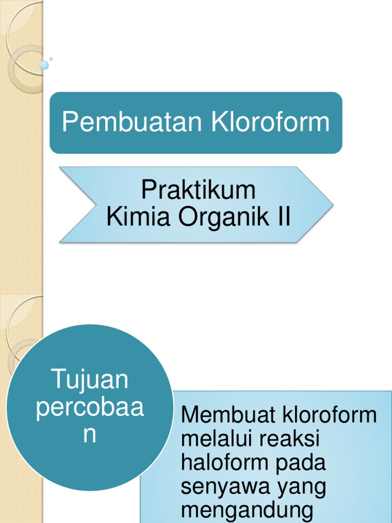Pembuatan Kloroform | PDF