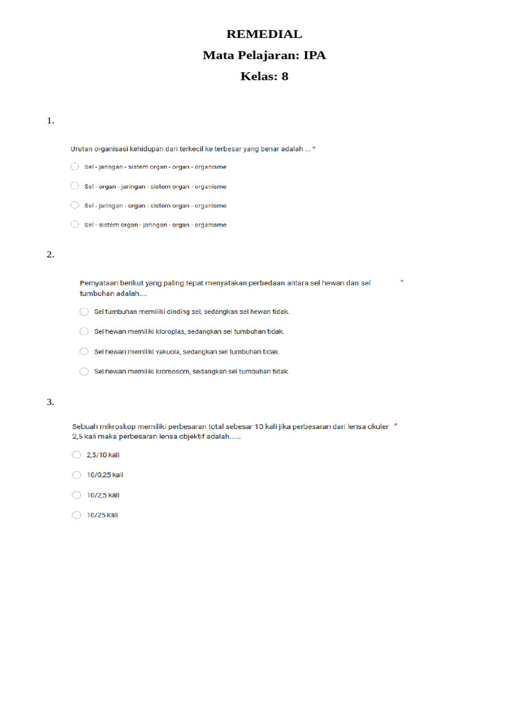 REMEDIAL IPA KLS 8 | PDF