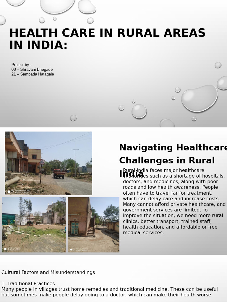 Improving Rural Healthcare in India | PDF | Health Care | Clinic