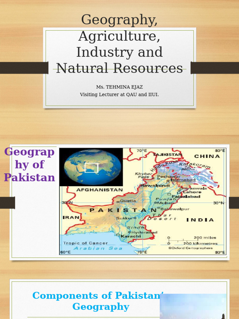 Lec 3 13032024 100830am 1 20022025 100227pm | PDF | Agriculture | Pakistan