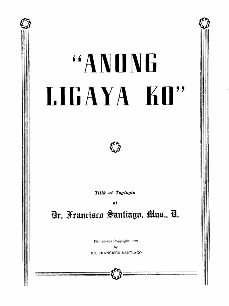 Anong Ligaya Ko | PDF