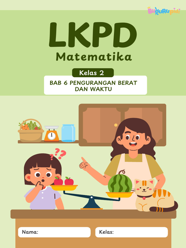 LKPD Kelas 2 MTK (Bab 6) | PDF