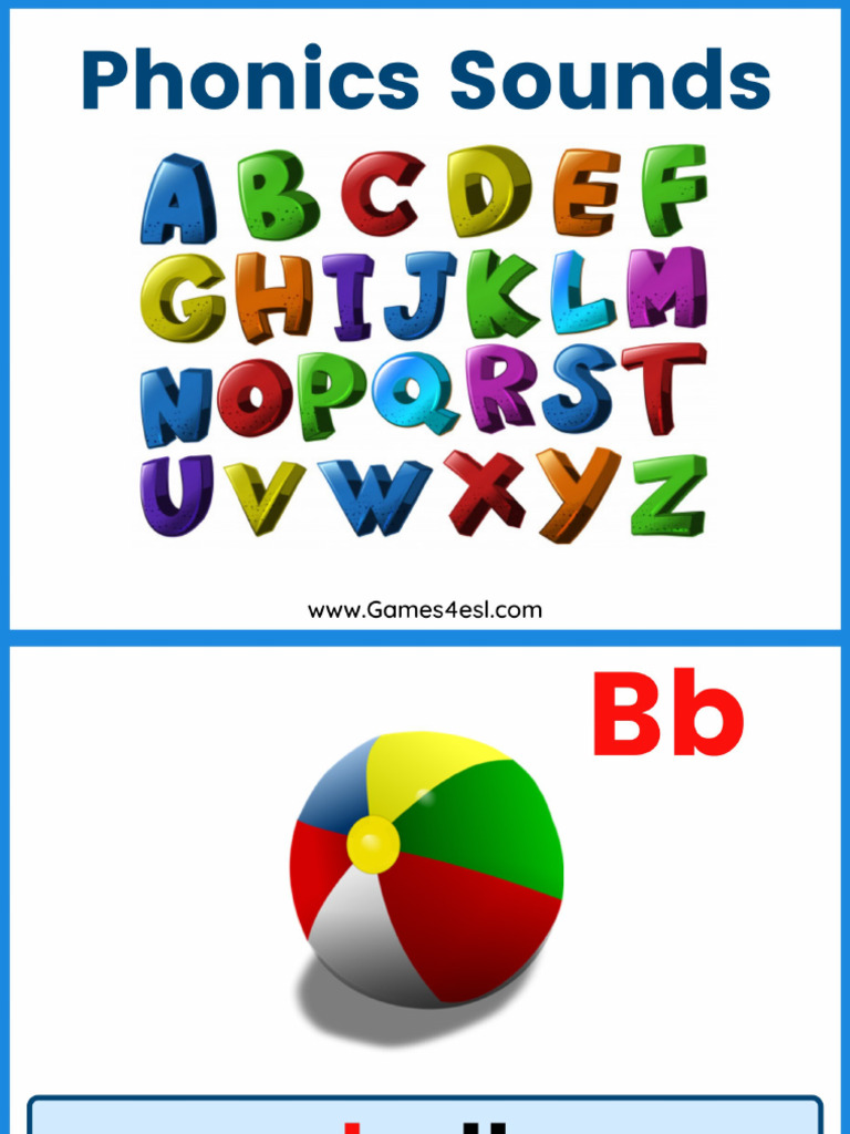 Consonant Letters Beginning Pictures | PDF