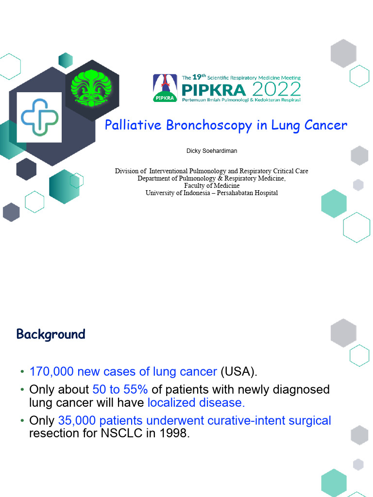 2 Bronchoscopy Palliative Lung Cancer 2022 J0022 | PDF | Lung Cancer | Cancer