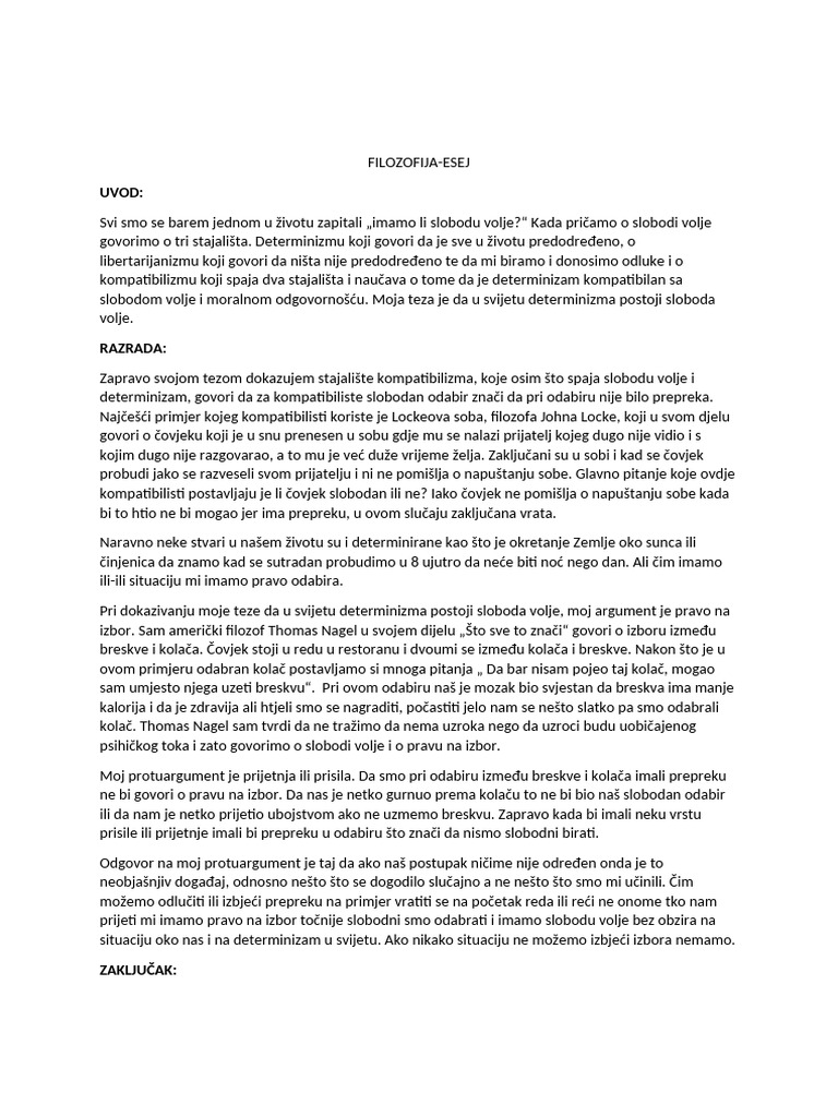 FILOZOFIJA | PDF