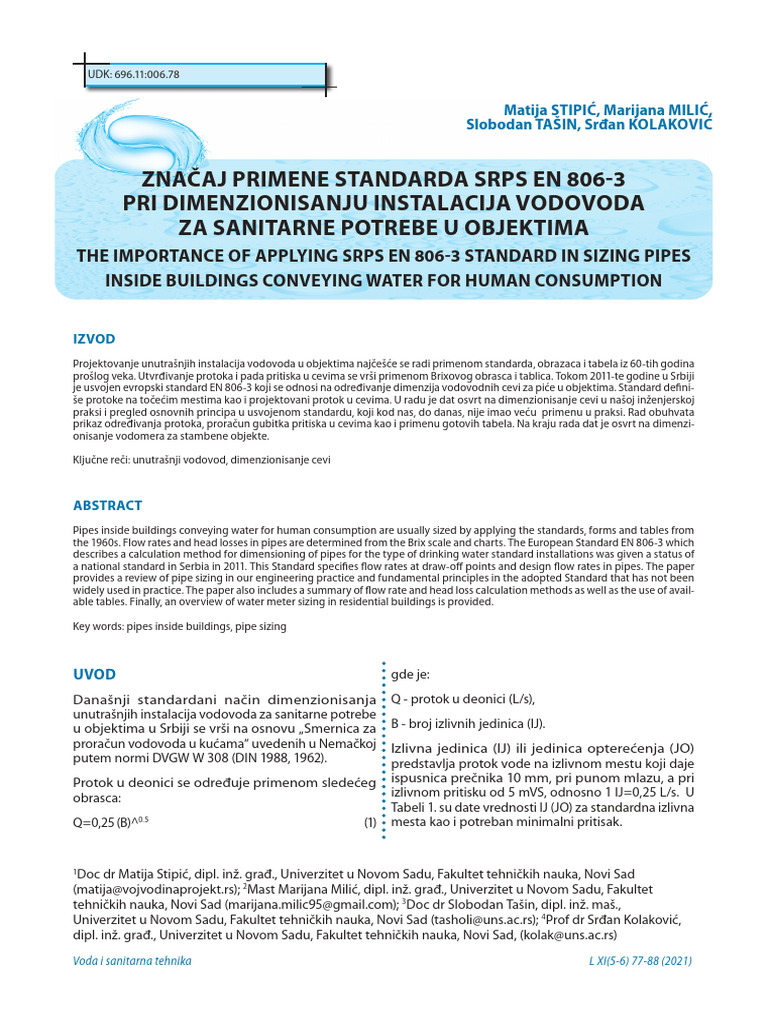 Matija Stipic - 5 6 - 2021 Min | PDF