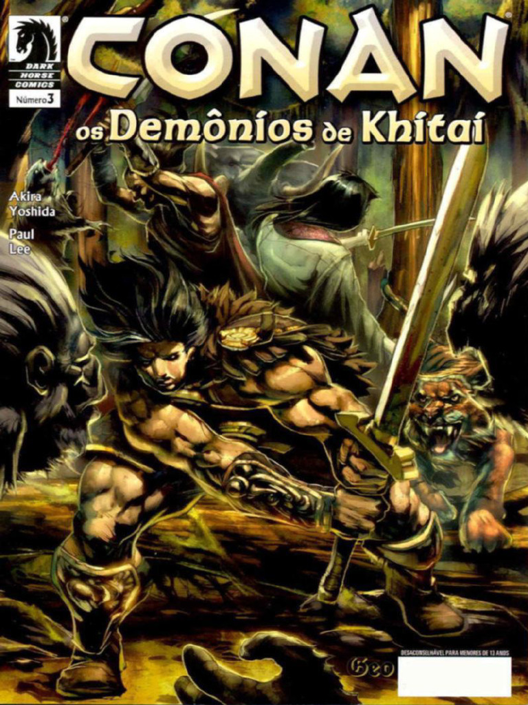 Conan Os Demonios de Khitai 3 de 4 | PDF