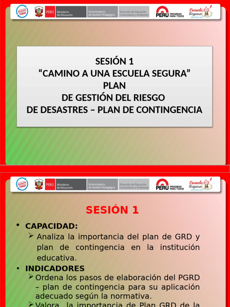 Plan de GRD | PDF | Riesgo