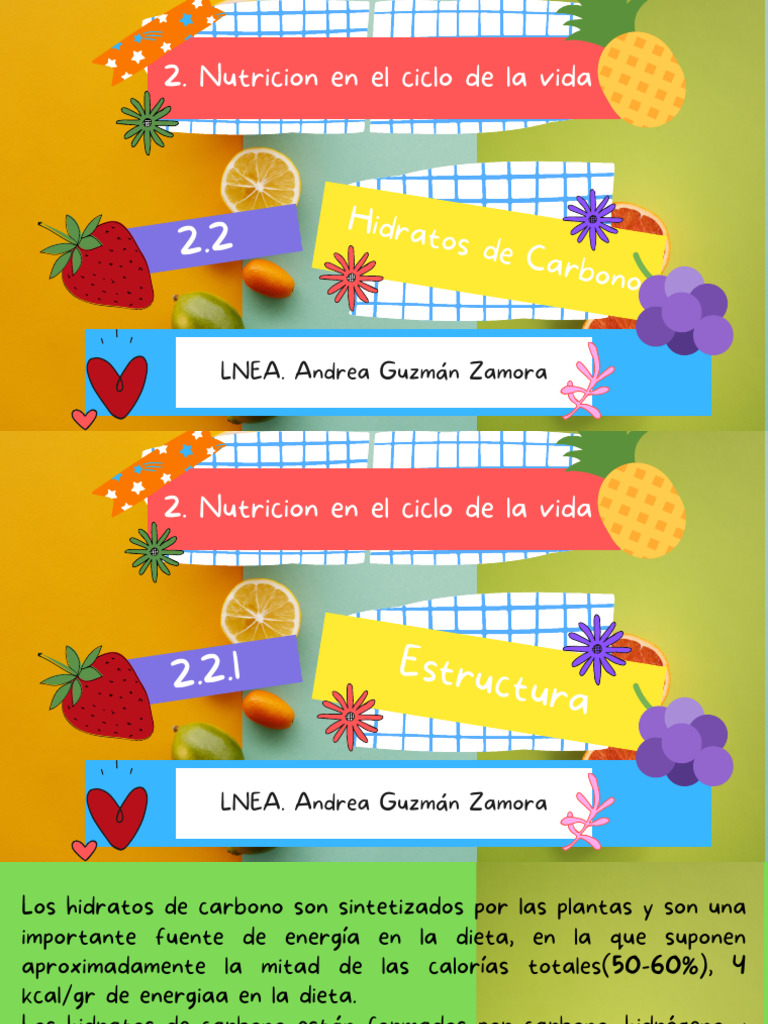 Clase4 2°sem 03.03.2022 | PDF | Carbohidratos | Digestión