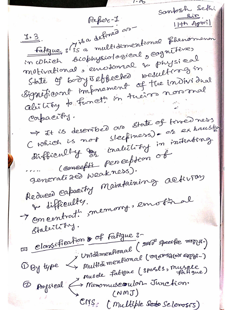 Fatigue Management..sethi Sir | PDF
