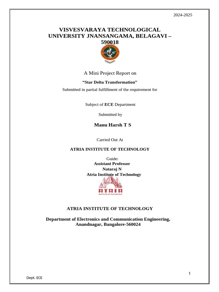 Star Delta Transformation in Circuit Design | PDF | Electrical ...