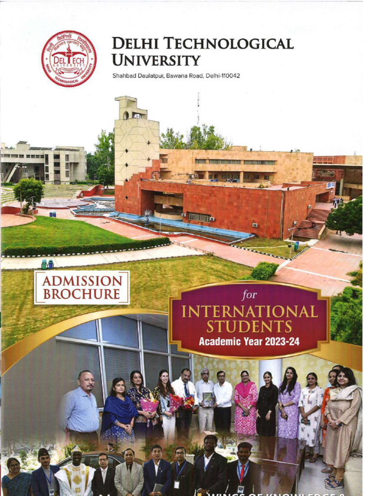 DTU - Delhi Technological University | PDF