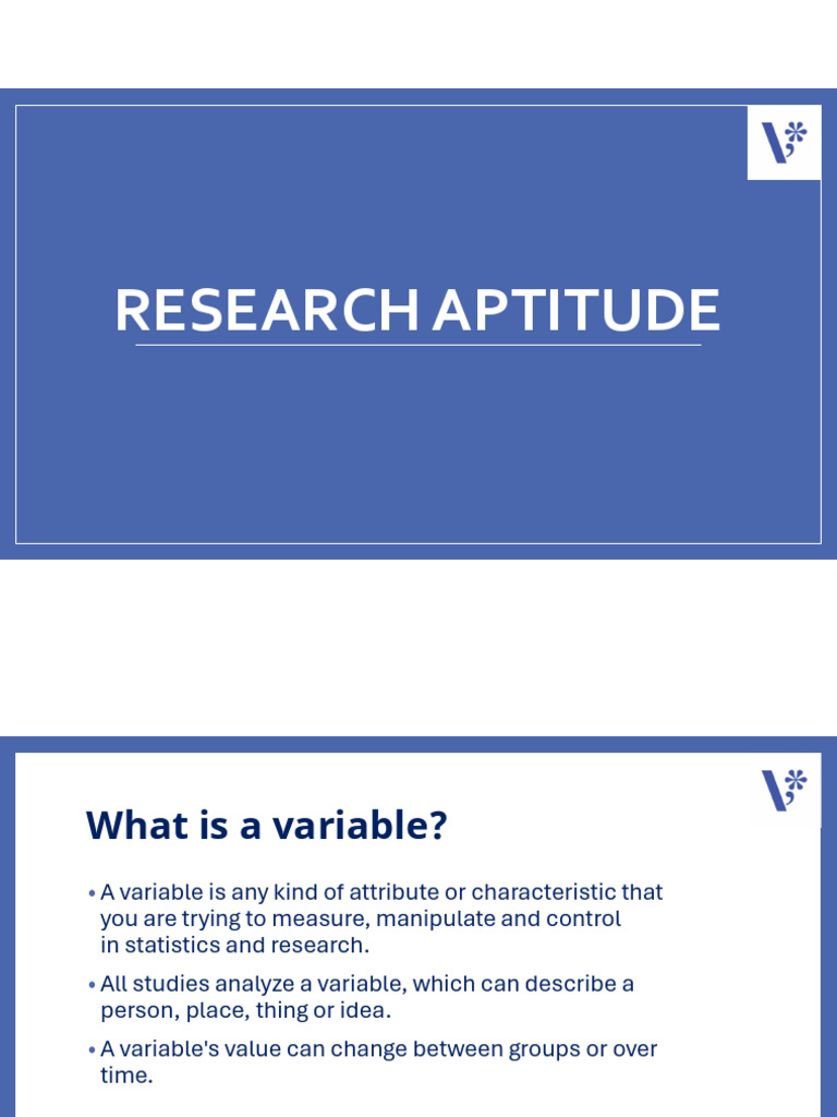 Understanding Research Variables and Hypotheses | PDF | Level Of ...