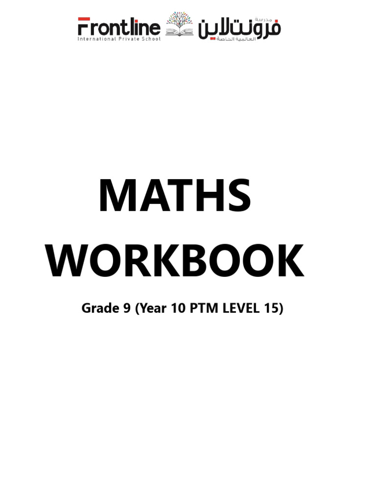 MATHS WORKBOOK - Docx Y10 G-9 | PDF | Area | Triangle