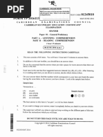 Study Guide For Csec Spanish | PDF