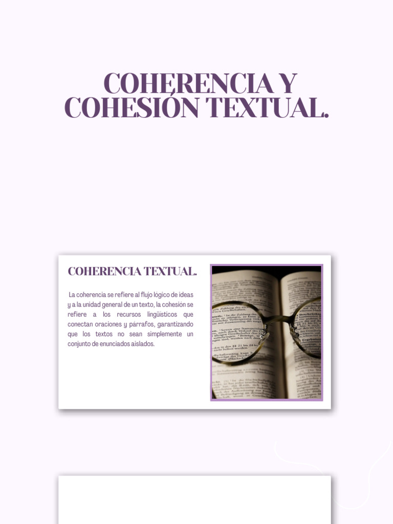 Coherencia y Cohesion Textual | PDF