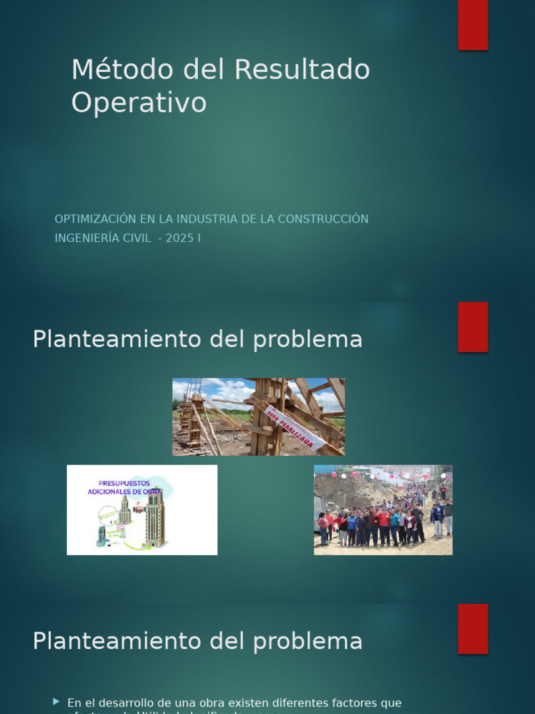 Planificaciòn y Método del Resultado Operativo (3) | PDF | Presupuesto ...