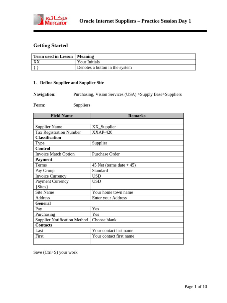 BD - Isupplier - Practice (Day1) | PDF | Internet | Computing