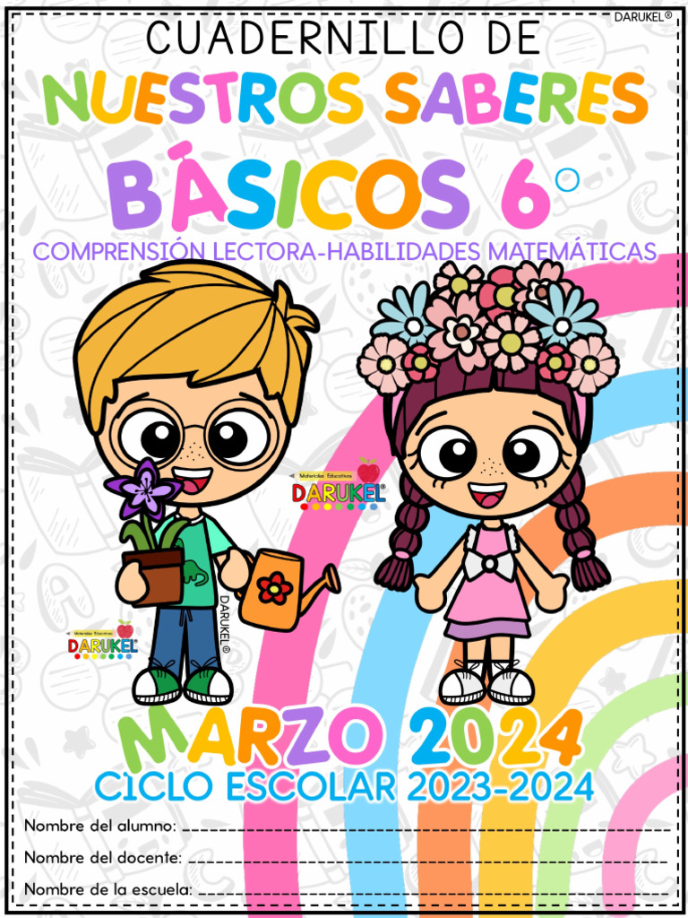 6° MAR2 SABERES BÁSICOS DARUKEL PARTE 2 23-24 | PDF