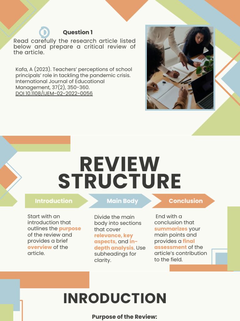 REVIEW ARTICLE ASSIGNMENT GUIDELINE | PDF | Methodology | Science