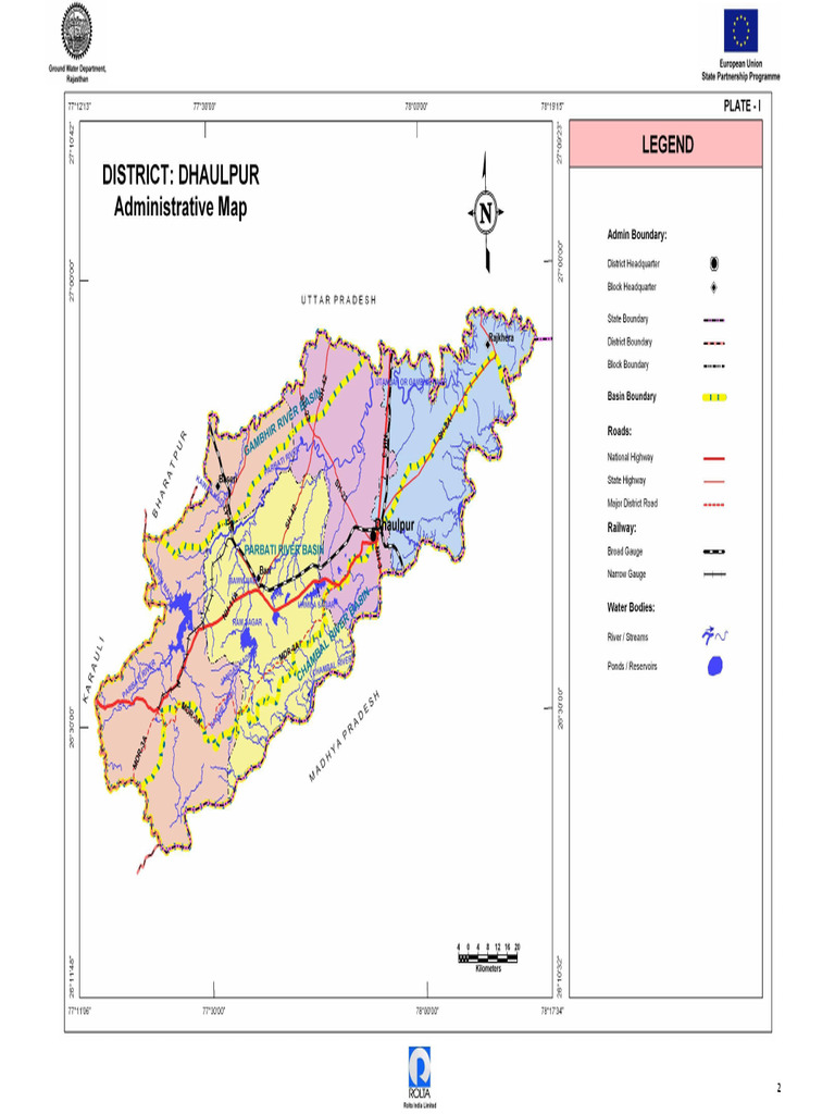 dholpur-district-administrative-map-phedwater.rajasthan.gov.in-127 | PDF