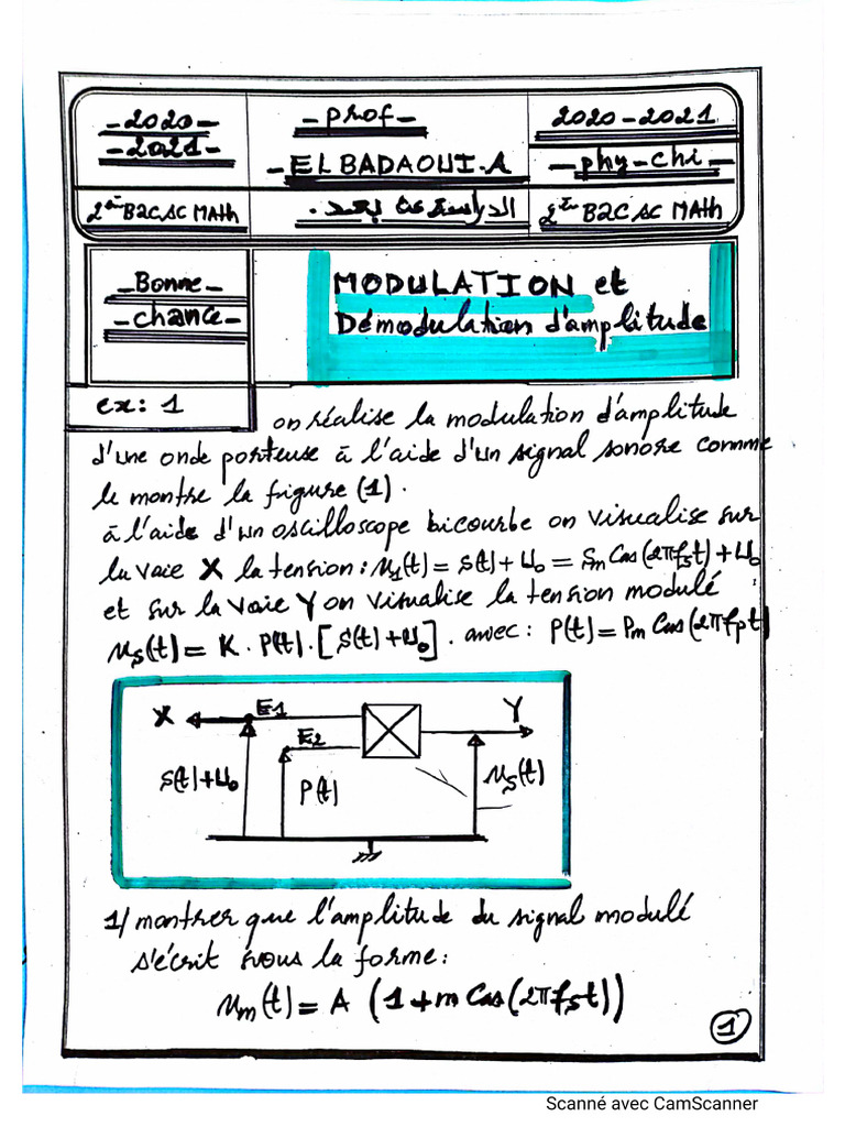 Modulation | PDF