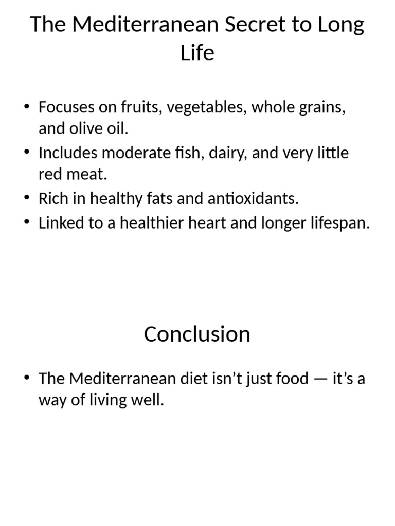 Diet Presentation 3 | PDF