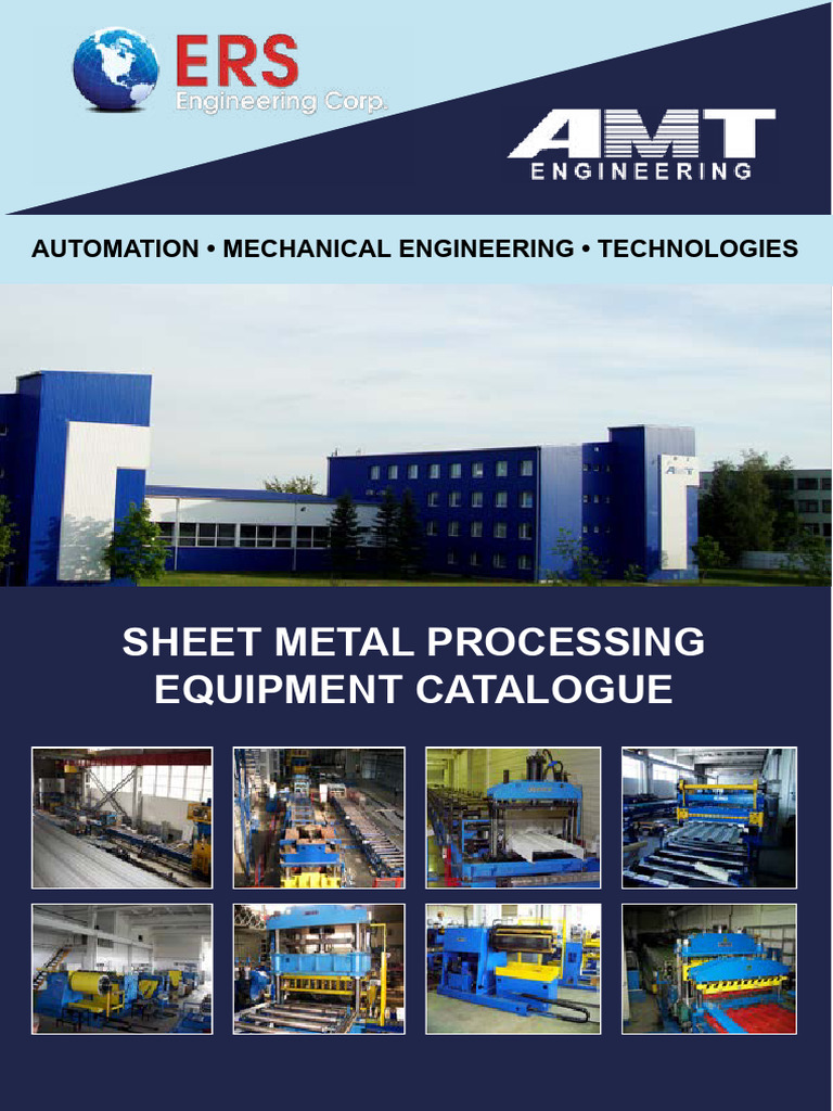 Sheet metal-processing-equipment-ERS-AMT | PDF | Sheet Metal ...