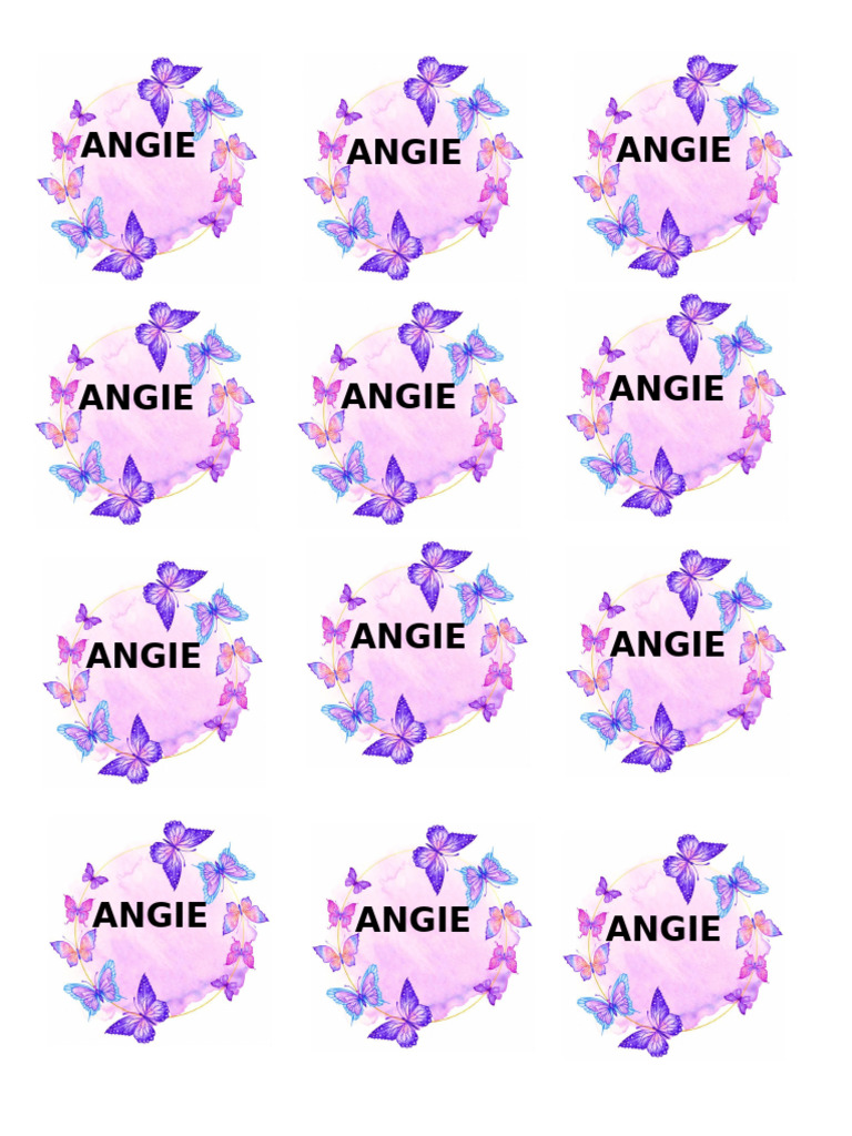 Sticker Angie | PDF