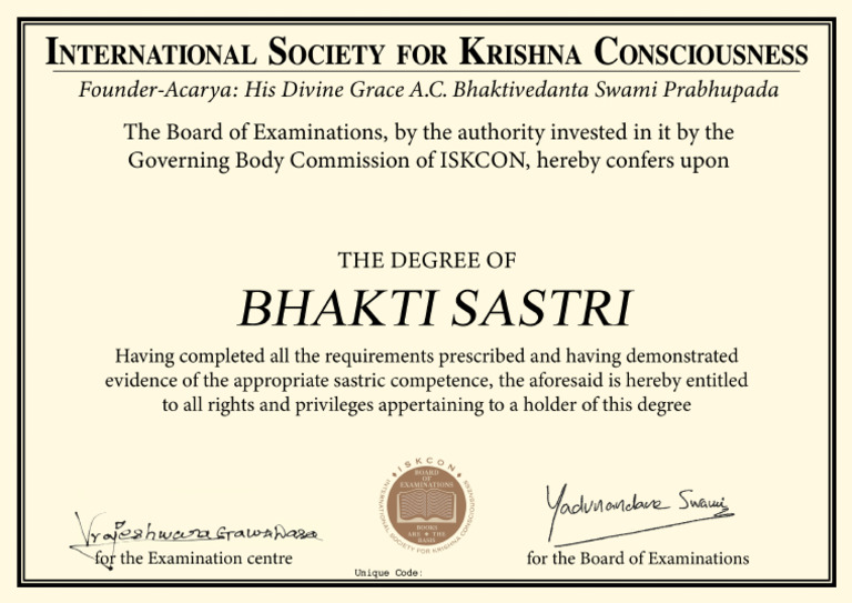 Bhakti Sastri | PDF