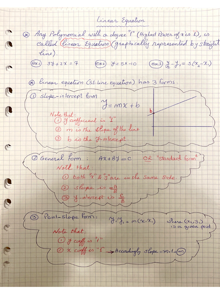 Linear & Quadratic Equations | PDF