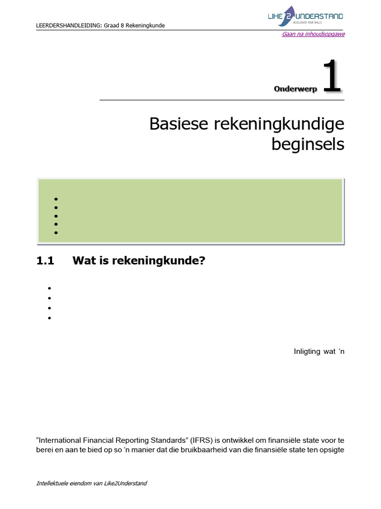 GRAAD 8 LEERDERSHANDLEIDING - Demo | PDF