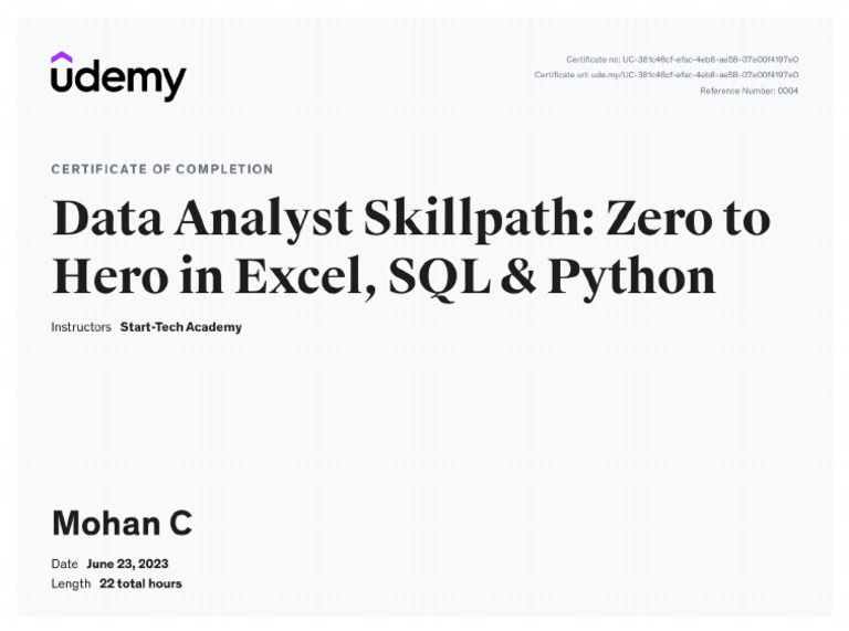 Data Analyst PDF | PDF